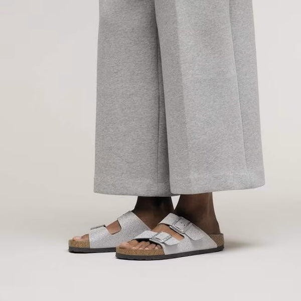 BIRKENSTOCK - ARIZONA SHINY 1030101 - SILVER – Zagarra Shoes