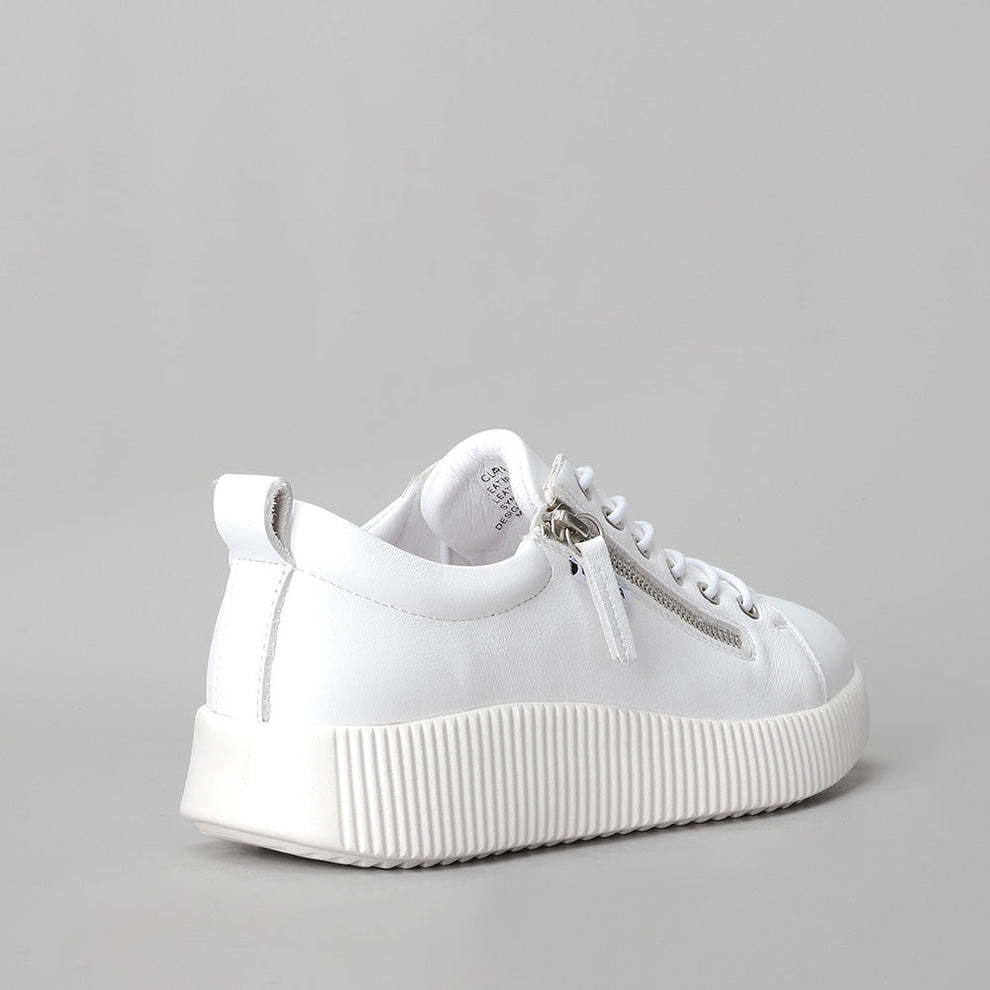 LE SANSA Clara - White – Zagarra Shoes