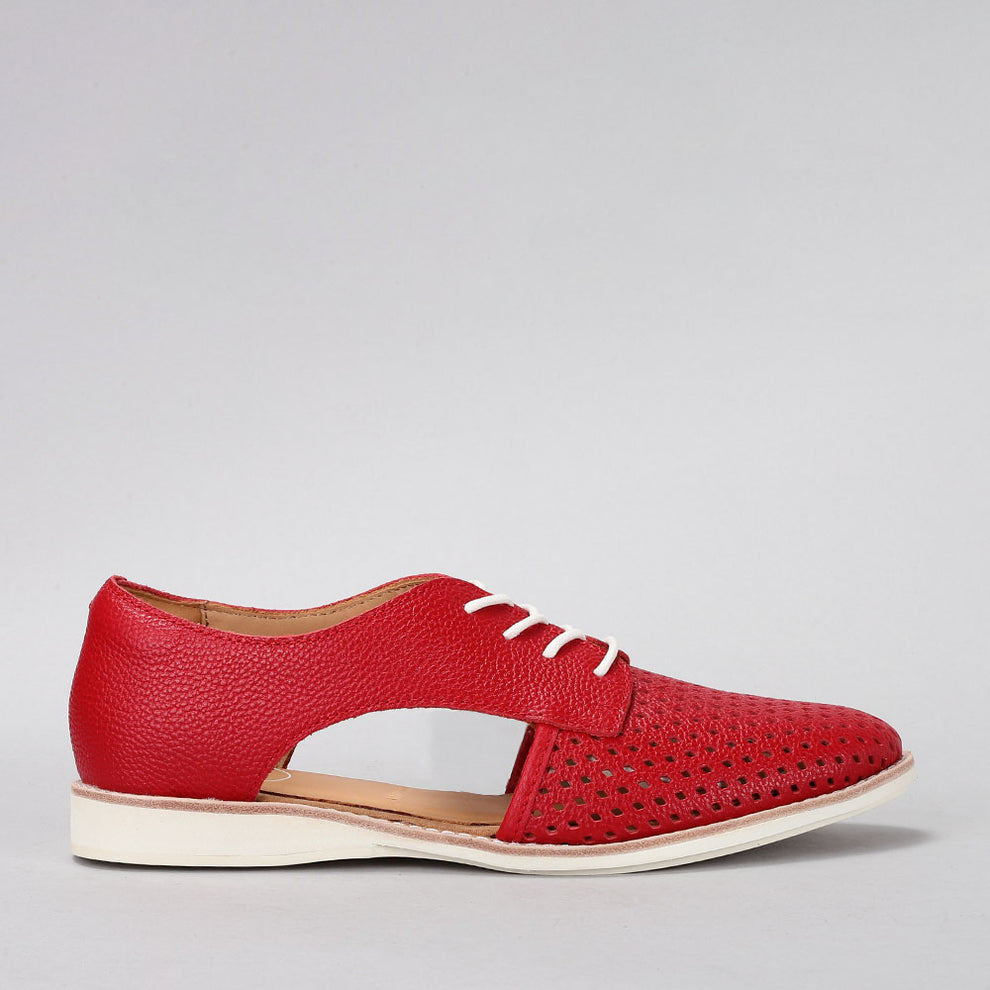 ROLLIE NATION - Sidecut Punch - Retro Red – Zagarra Shoes