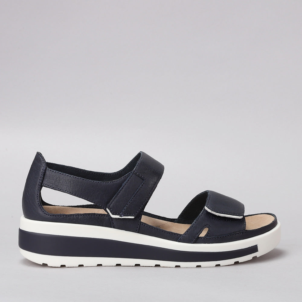 ZIERA - GEDD W ZR - NAVY/WHITE – Zagarra Shoes
